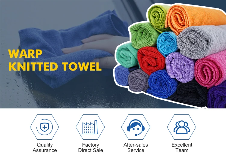 Custom Logo Microfiber Cleaning Towels - Quick Dry & Absorbent
