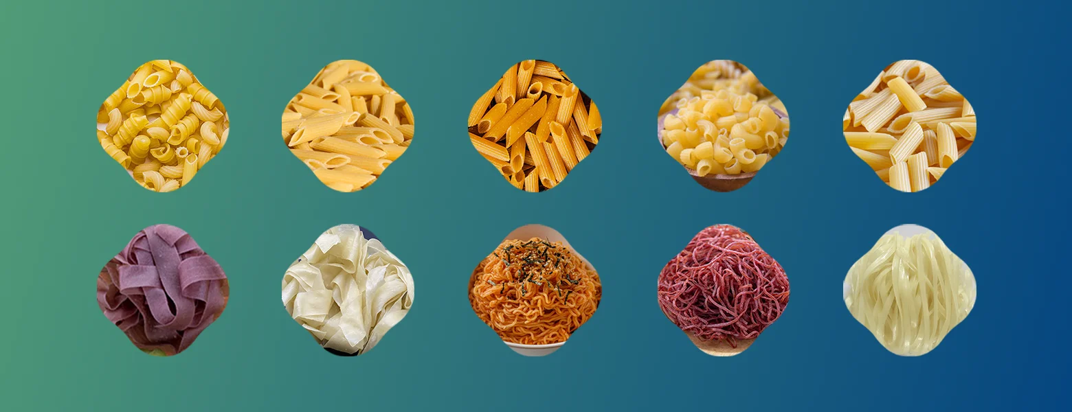 Customized Instant Noodles Extruder Machine Makaroni Pasta Making ...