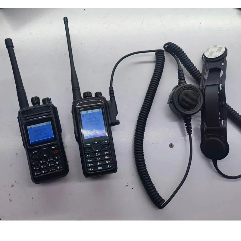 Walkie Talkie Fire Helmet Conduction Headset Ear Microphone K Head ...