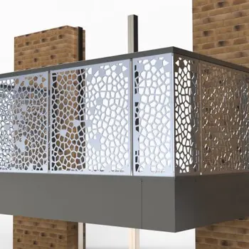 Balustrades And Aluminum Handrail Metal Baluster Modern Fence Indoor Ms ...