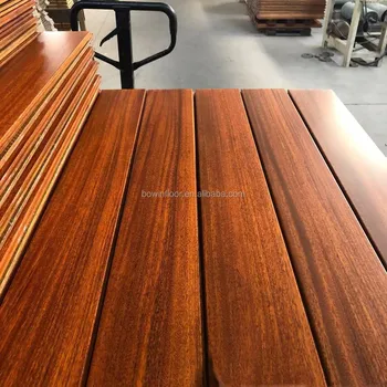 Nature Uv Finish High Janka Hardness Iroko Solid Wood Flooring Teak ...