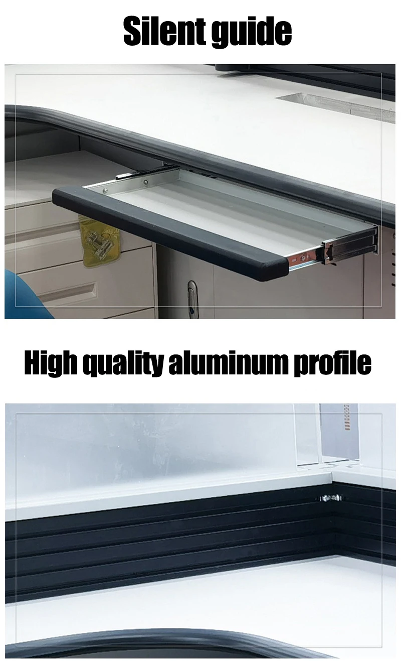 Modern Design Office Computer Console Desk Cabinet Factory Custom ...