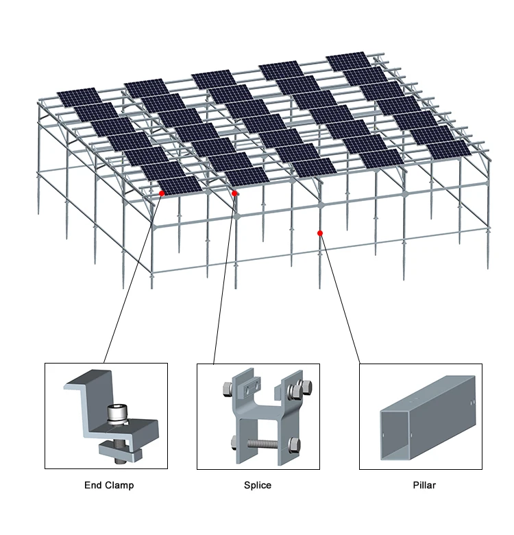 1 MW Solar Farm Agricultural System - Durable & Efficient