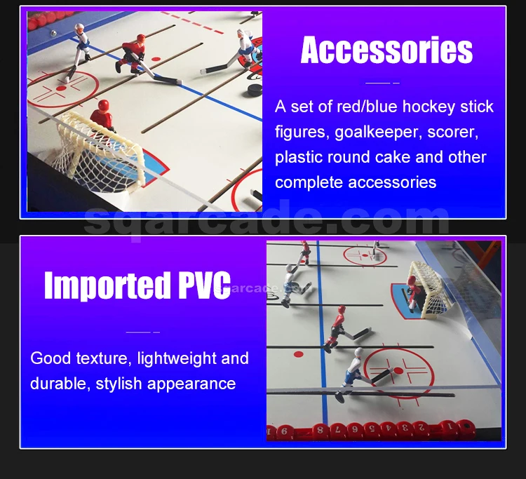 Custom Art Appearance Bubble Hockey Table - Ultimate Arcade