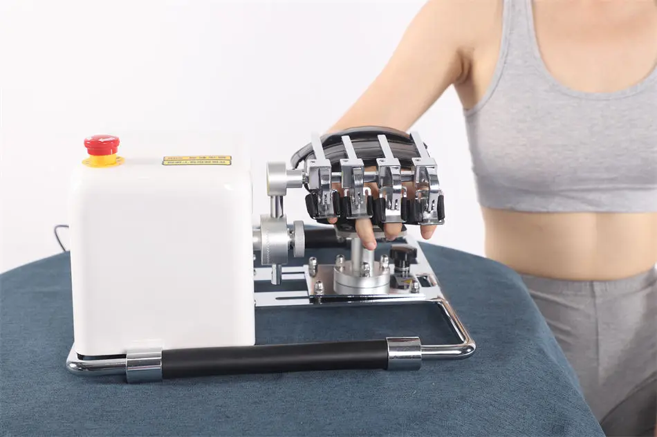 Electric CPM Traction and Correction Devices Finger Hand Rehab ...