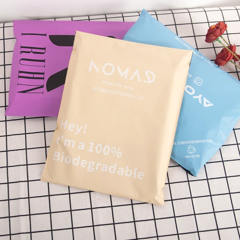 100% Biodegradable Poly Mailer Bags for Sustainable Shipping