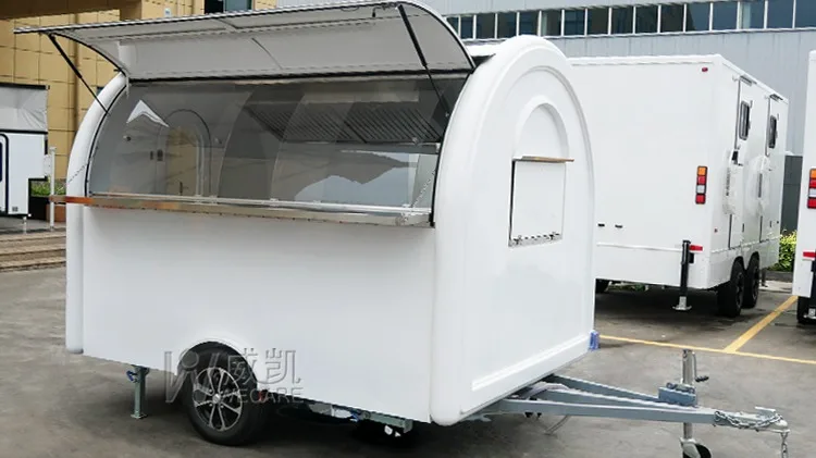 Wecare Fast Food Car Burger Cart Bus Street Juice Truck Mini Catering ...