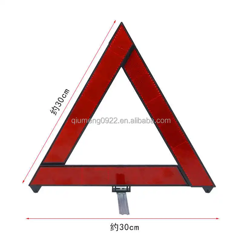 Small Red Box No Parking Pvc Car Warning Triangle Warning Sign Car ...