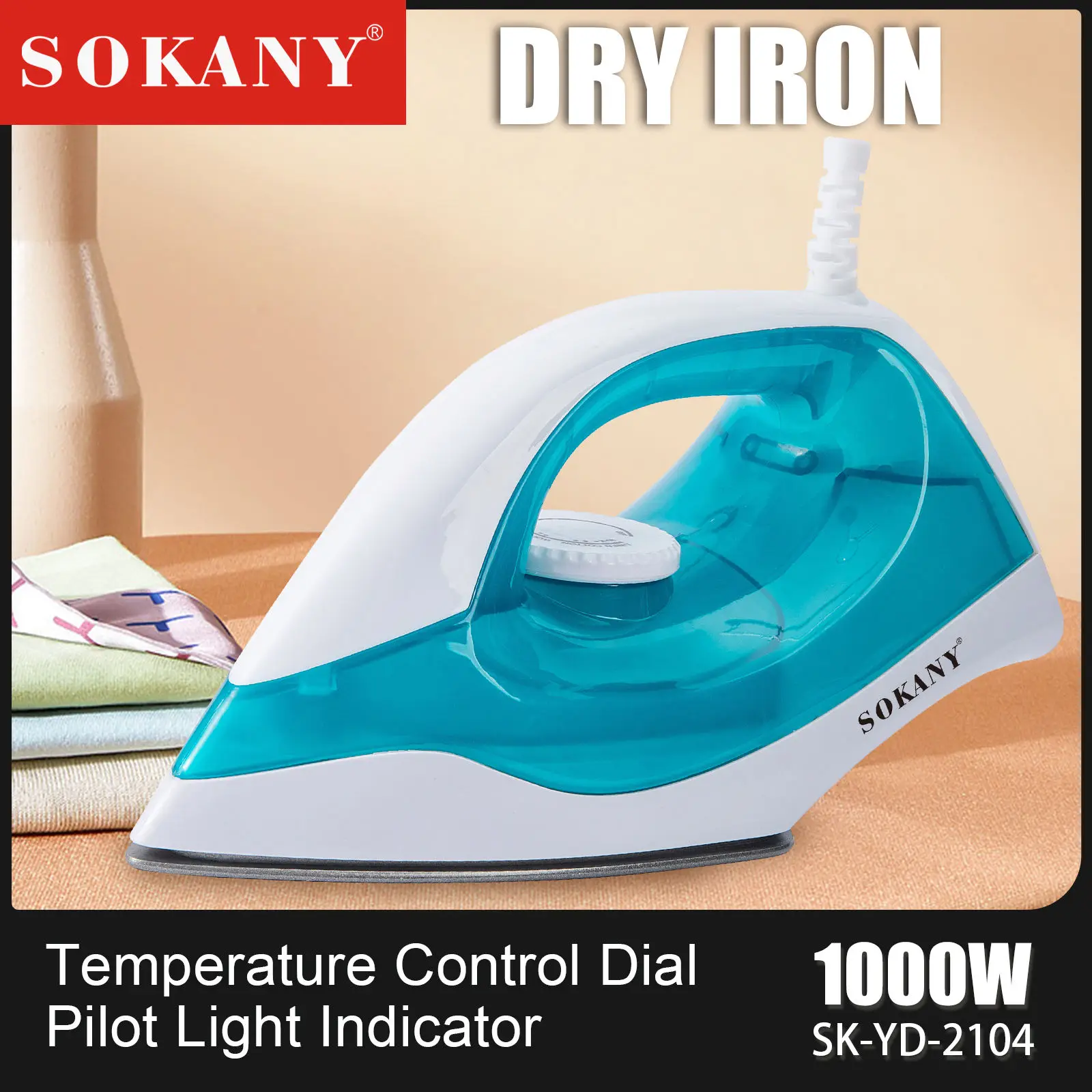 Sokany Steam Hanging Iron For Laundry Cordless Press Press Portable Machine Industrial With ...