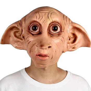Halloween Role Play Elf Dopey Latex Mask Scary Mask Party Carnival ...