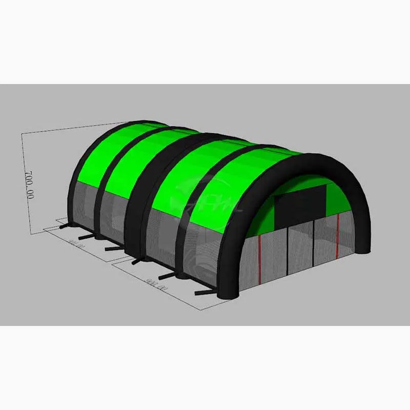 Airtight Design Airdome Inflatable Tunnel Tent for Sale