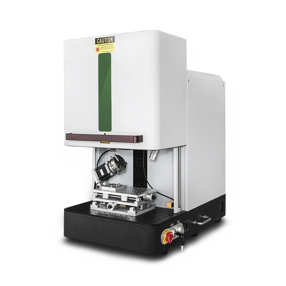 Enclosure Laser Marking Fiber Machine 50w Sino Galvo Sg2206 Sg7220 Head ...