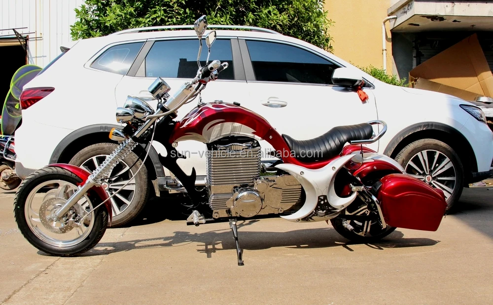 Enduro Electric Motorcycle Chopper for Adults | 3000W, 72V, 80km/h ...
