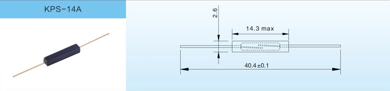 Plastic Reed Switch Magnetic Reed Switch Sealed Portion Size Proximity ...