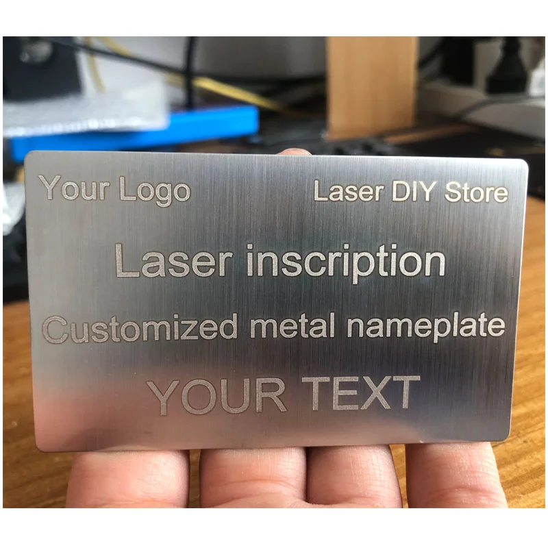 High Quality Stainless Steel Aluminum Brass Metal Nameplate, Plate ...