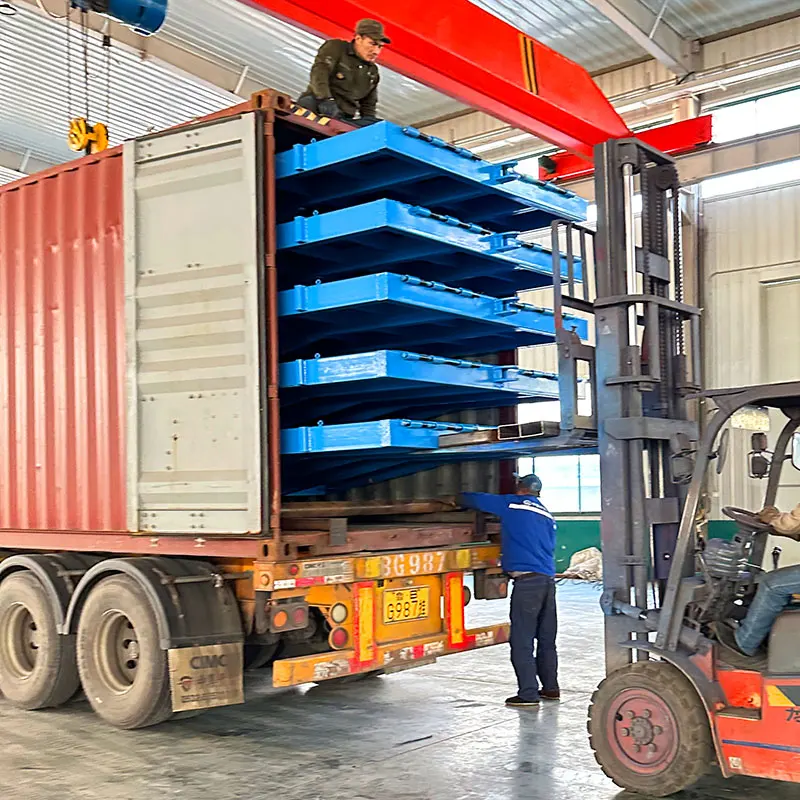 10ton Hydraulic Mobil Loading Dock Ramps Heavy Duty Portable Truck ...