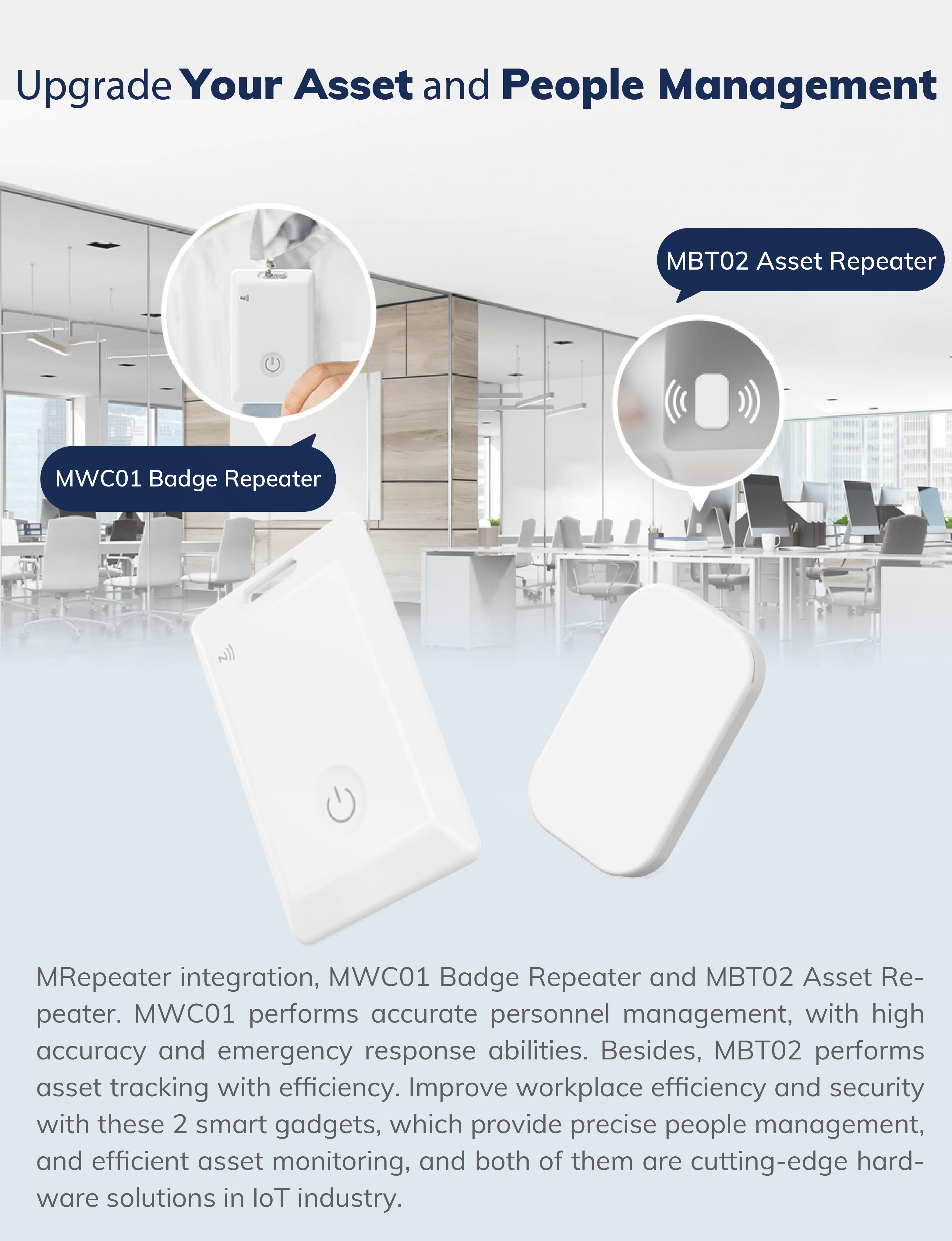 Batch Device Management Ble Repeater Ip67 Waterproof Rechargeable ...