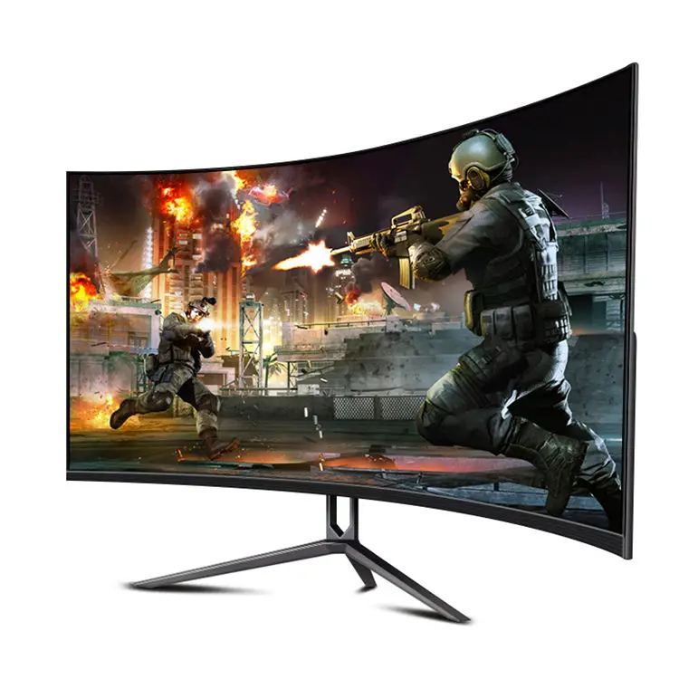 24 27 32 inch 1500R 3000R Curved Screen Monitor 75 Hz 1k 1920*1080 16:9 ...
