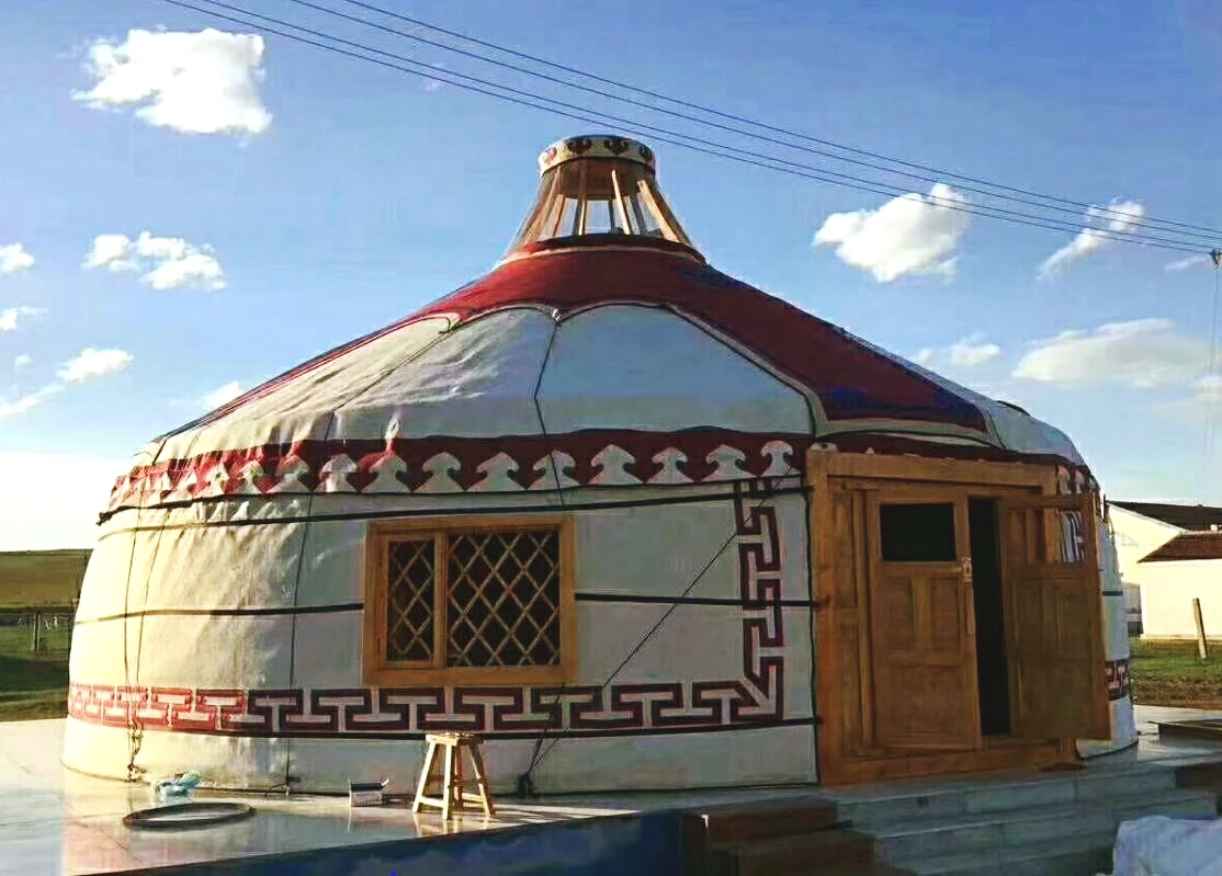 Mongolian Yurt / Camping Shelter / Mongolian Tent - Buy Mongolian Yurt ...