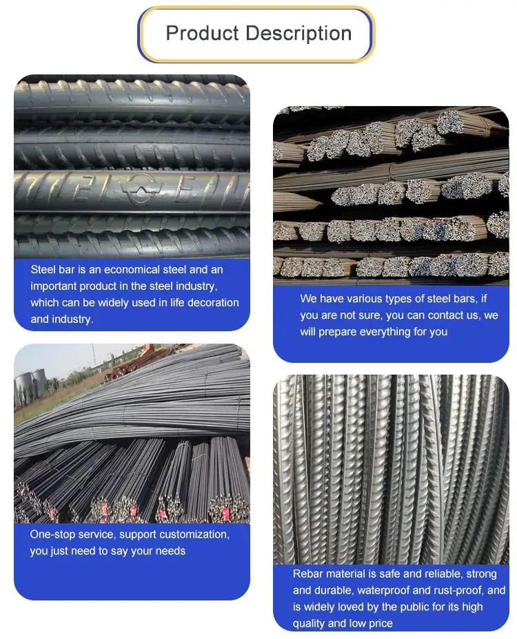 Rebar Hrb 355 Hrb400 Hrb500 8mm 10mm 12mm 14mm 16mm Cement Iron Rod ...