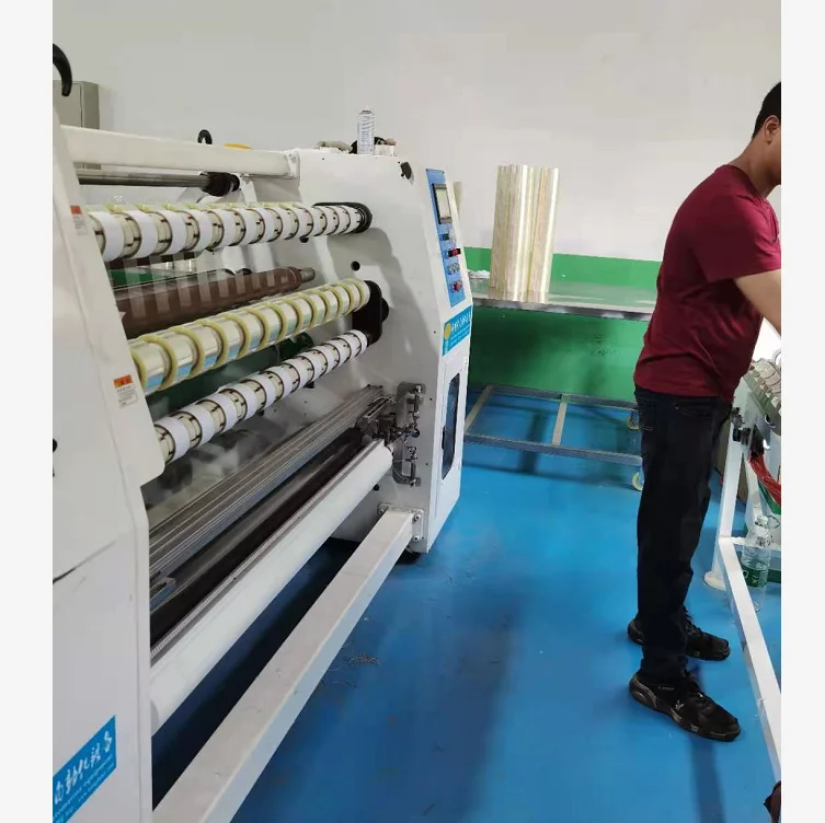 Opp Adhesive Tape Slitting Production Slitting Rewind Machine Adhesive ...