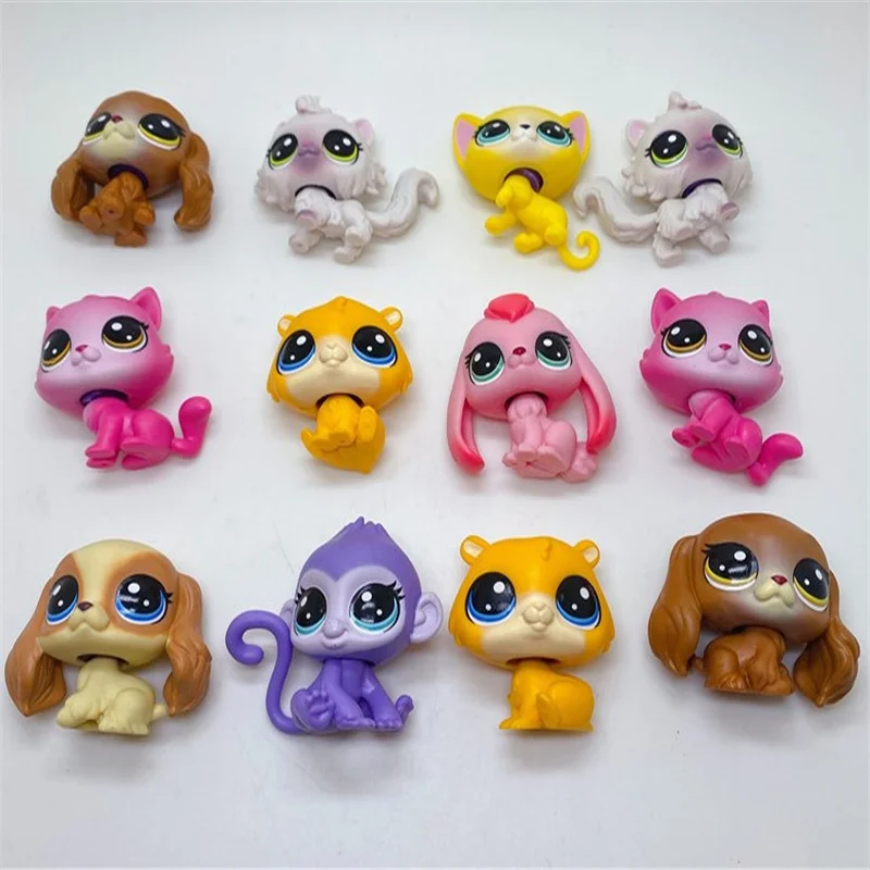 Plastic Small Toys Animals Action Figures Doll Cartoon Toys Popular ...