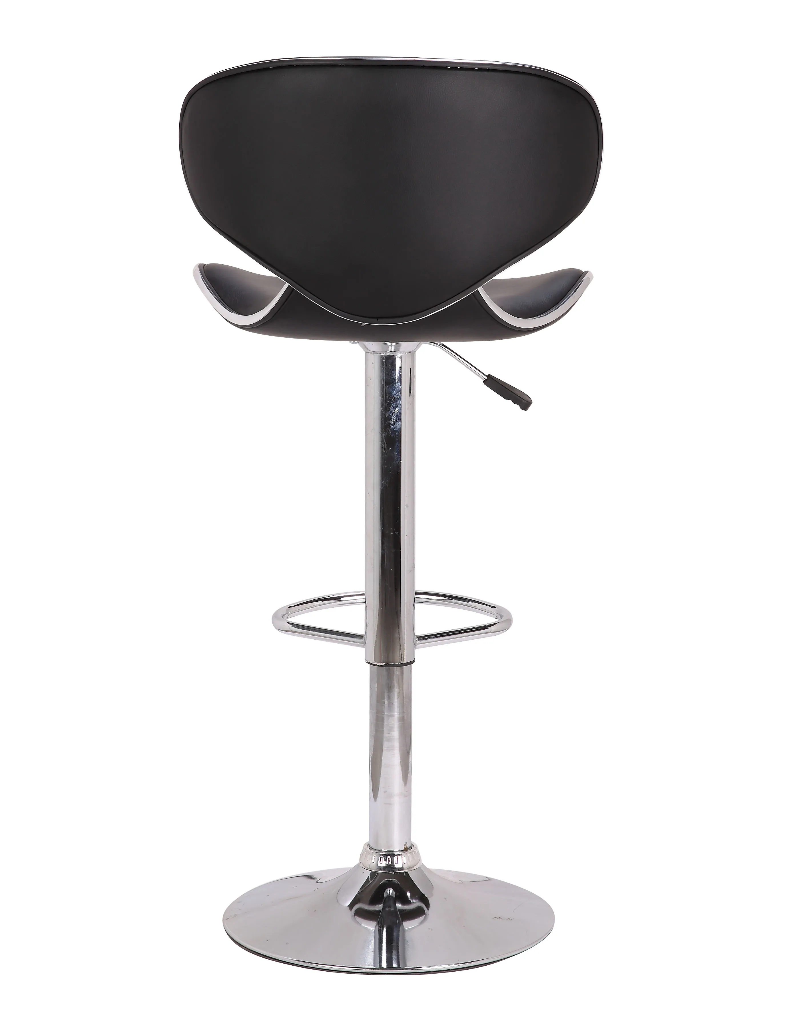 Modern Commercial Upholstered Black Comfortable Bar Height Chairs ...