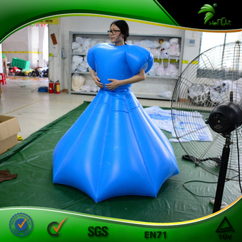 Squeaky Inflatable Dress Masquerade Party Inflatable Costume Hongyi ...