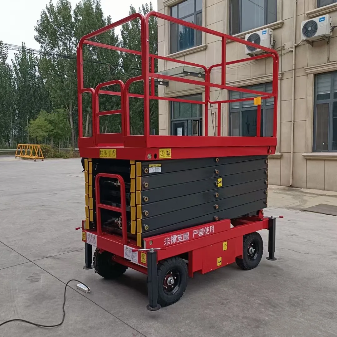Scaffolding Hydraulic Lifting Automatic Crawler Tracked Aerial ...