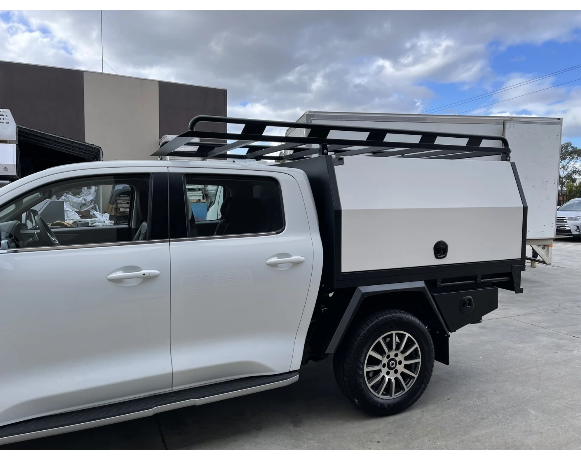 Customized Aluminium Heavy Duty Pickup Truck Trolley Tool Boxes Garage ...