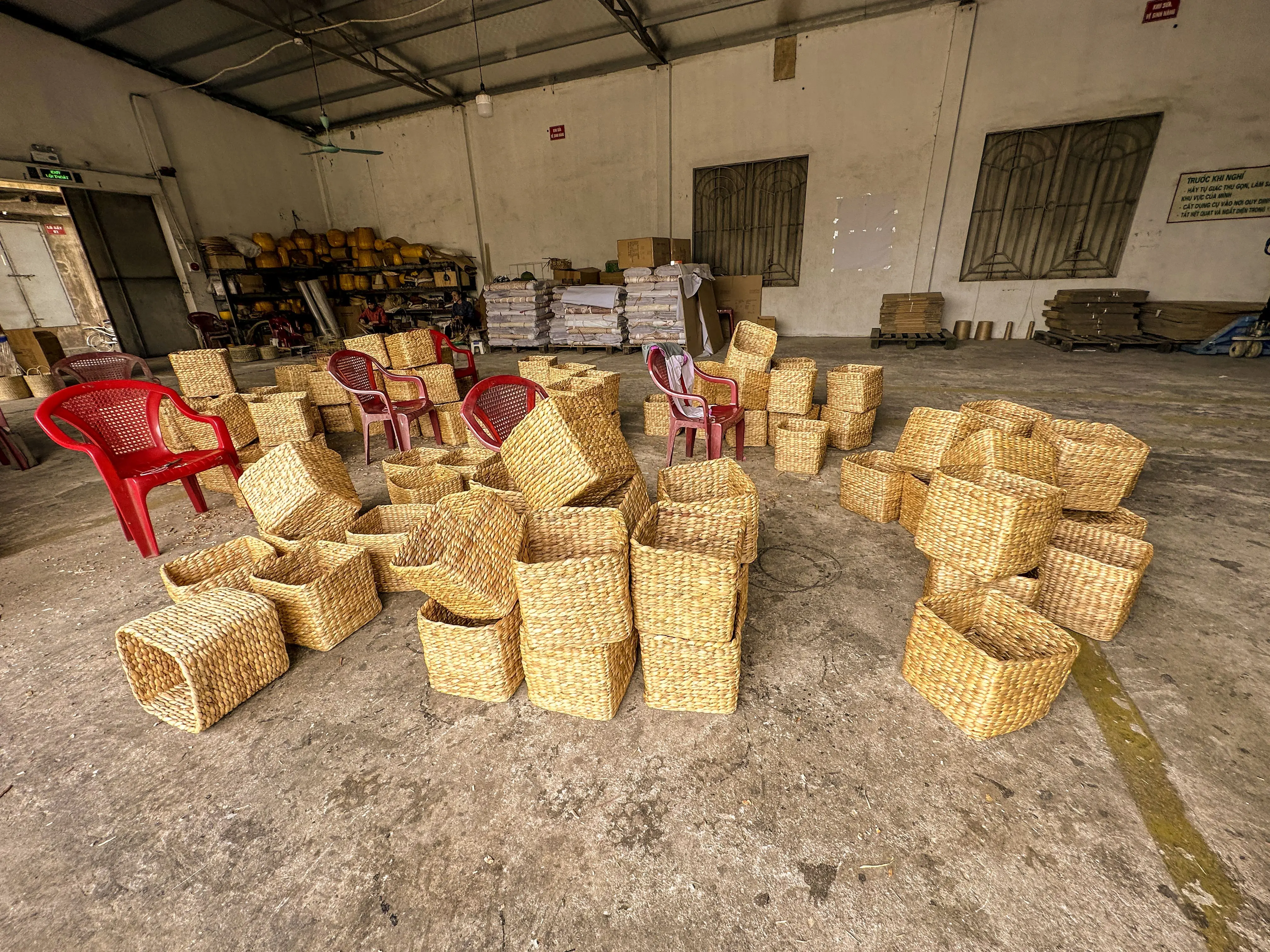 Large Seagrass Storage Basket Macrame Decoration Fast Delivery ...