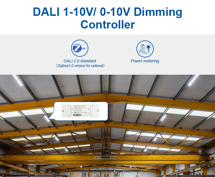 DALI Standard Protocol IP20 3A DALI to 1-10V/ 0-10V Dimming Controller ...