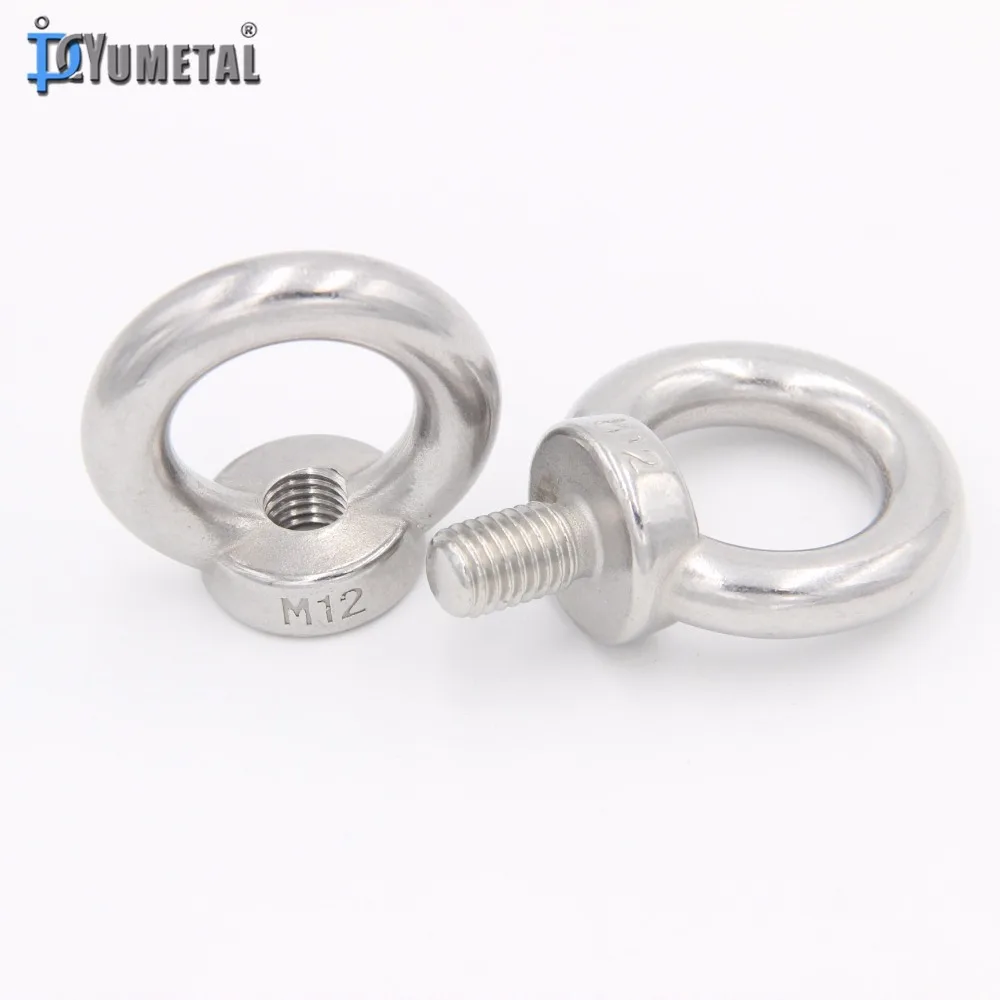 Stainless Steel Eye Bolt Eye Nut - Durable Rigging Hardware