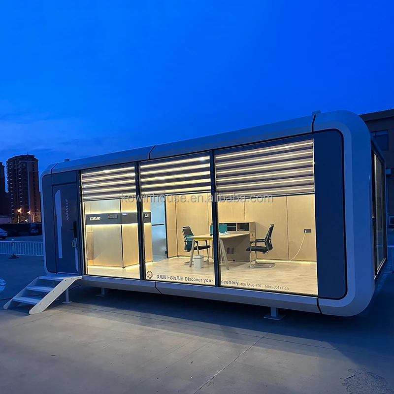 20ft 40ft Outdoor Hotel Modern Extendable Popular Prefab House