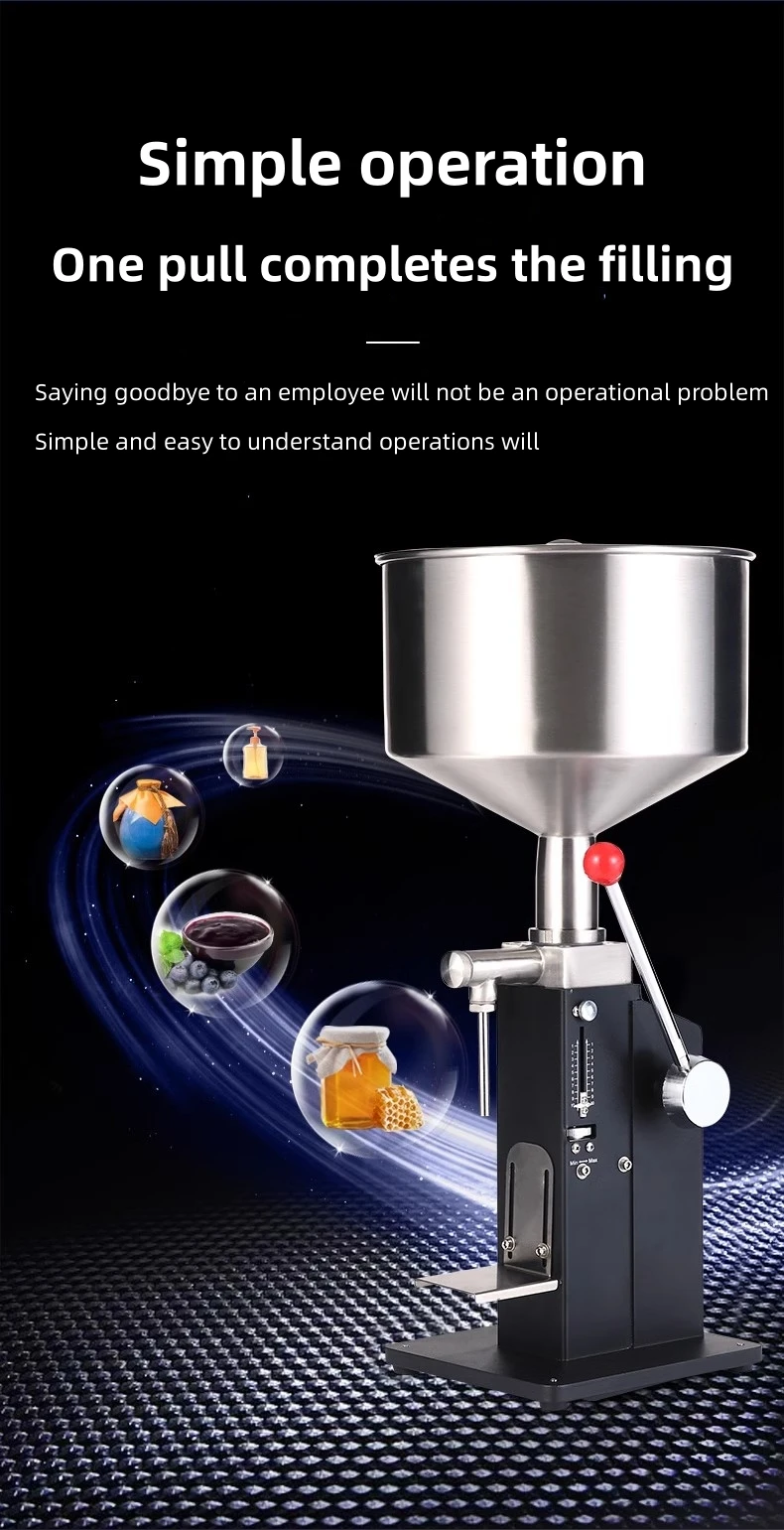 A03 Manual Filling Machine for Cream Cosmetic Lotion Hand Filling ...