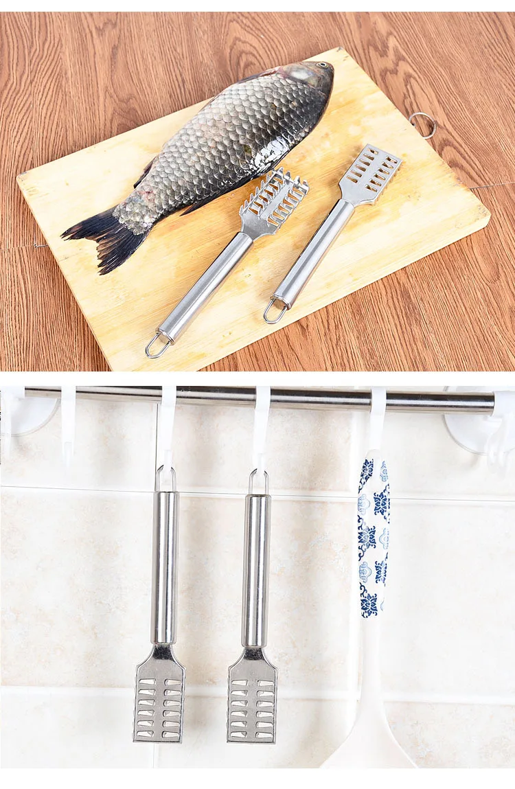 Factory Wholesale Stainless Steel Fish Scale Brush Quick Fish Scale ...