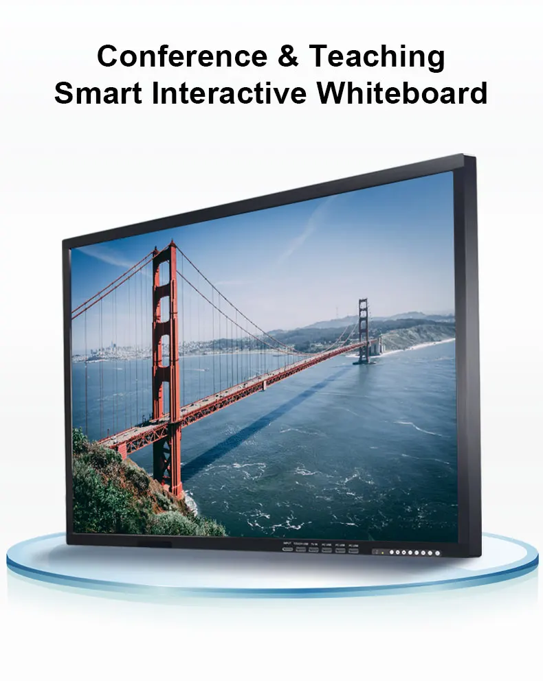 85 Inch 4K LCD Monitor - Interactive Touch Screen Smart Board