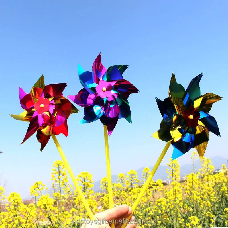 Wholesale Plastic Rainbow Pinwheel,Windmill Party Pinwheels DIY ...