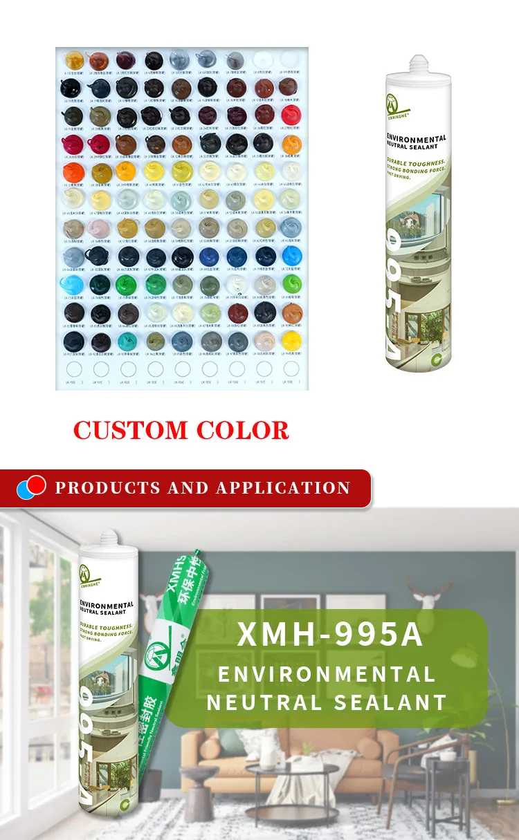 High Temperature Super Transparent Floor Caulking Ms Polymer Weather ...