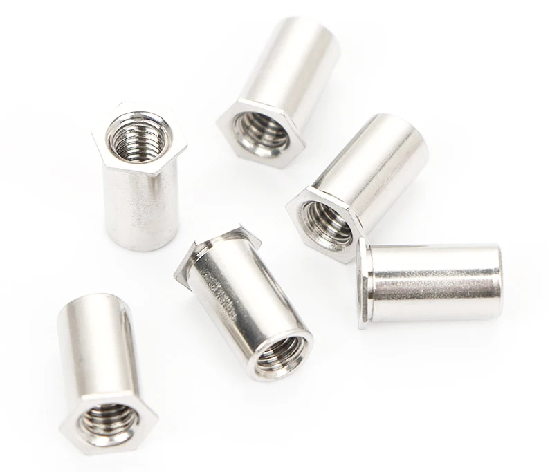 303/304 Stainless Steel Through Hole Fastener-Rivet Nut Hexagon Stud ...