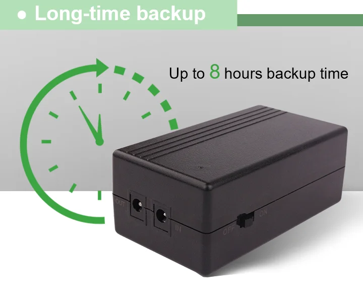 Ip Camera Use 5v Homage 57.72wh Ups Lithium Battery Backup Power Supply ...