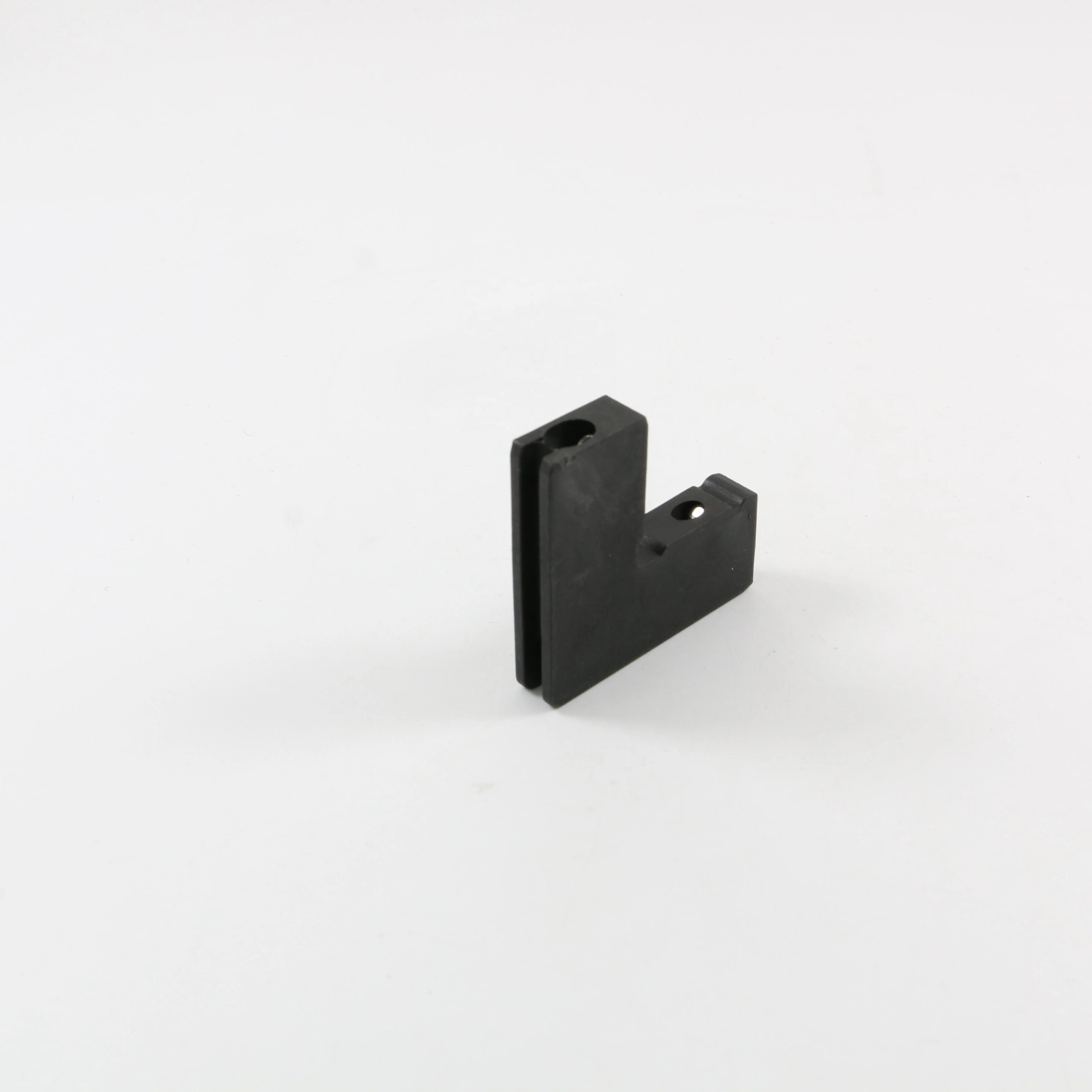 90 Degree Plastic Angle - Durable Black Nylon Connector