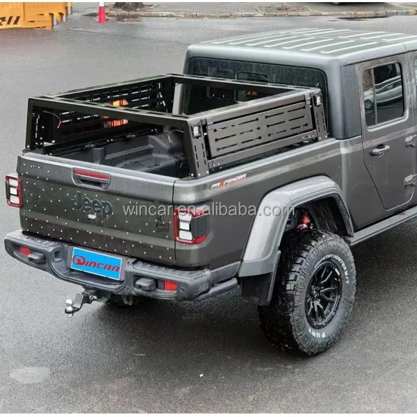 Universal Truck Bed Rack with Storage Box - Steel Material