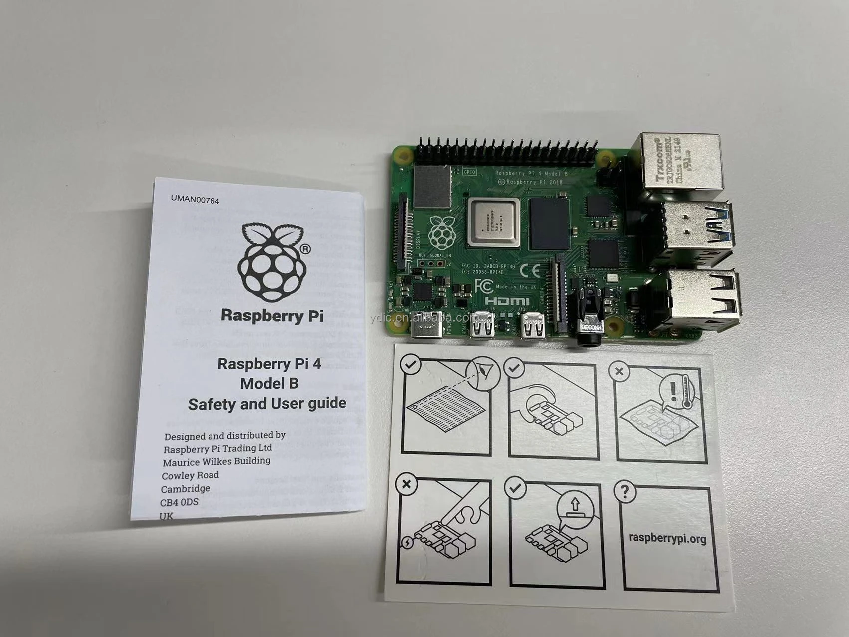 Raspberry Pi 4 Computer Model B 2gb Ram - Buy Raspberry Pi 4 Model B ...