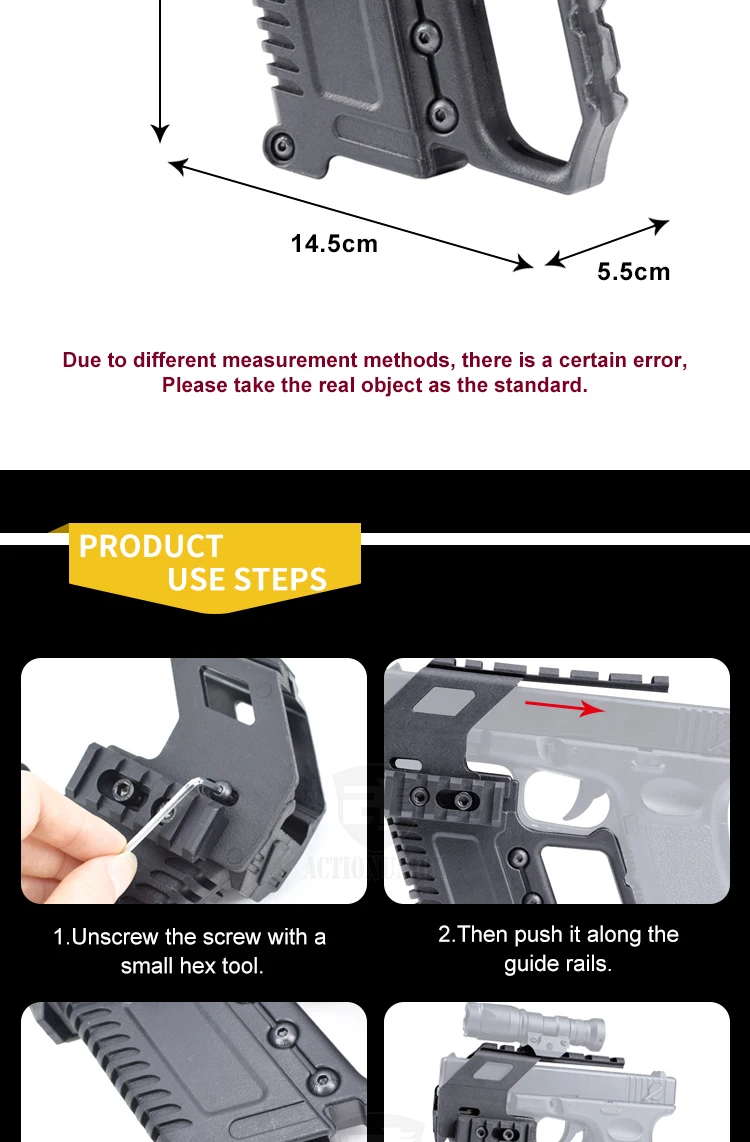 Action Union Loading Device Tactical Accessories Kit Quick Reload Rail ...
