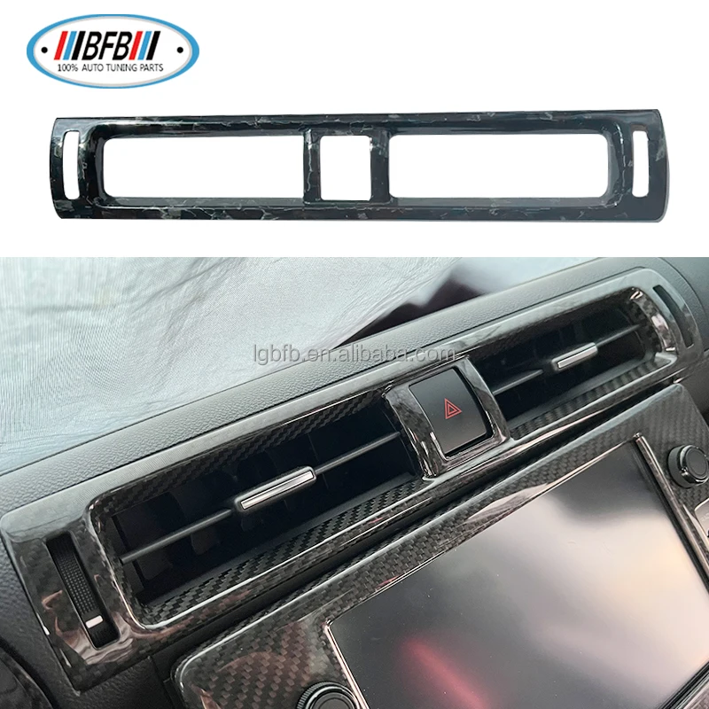 Carbon Fiber Center Console Dashboard Panel Cover For Gr86 /subaru Brz ...