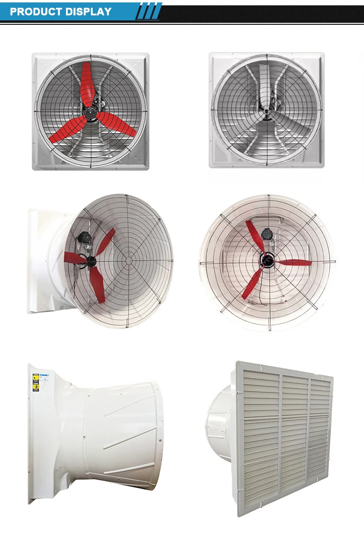 Poultry Farm Ventilation System Blowers And Frp Centrifugal Fans For ...