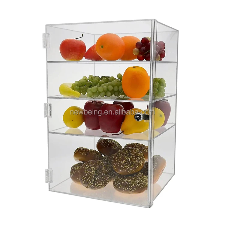 Secure and Stylish - Custom Clear Acrylic Display Cabinet