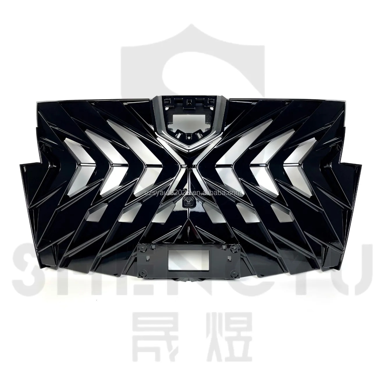 Front Bumper Grille For Toyota Alphard 35 Series 2018 Change To Black ...