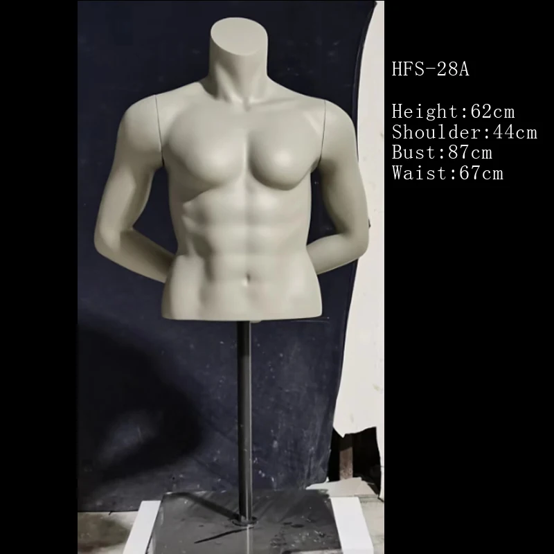 Female Women Upper Body Torso Mannequin Headless Fiberglass with Metal ...